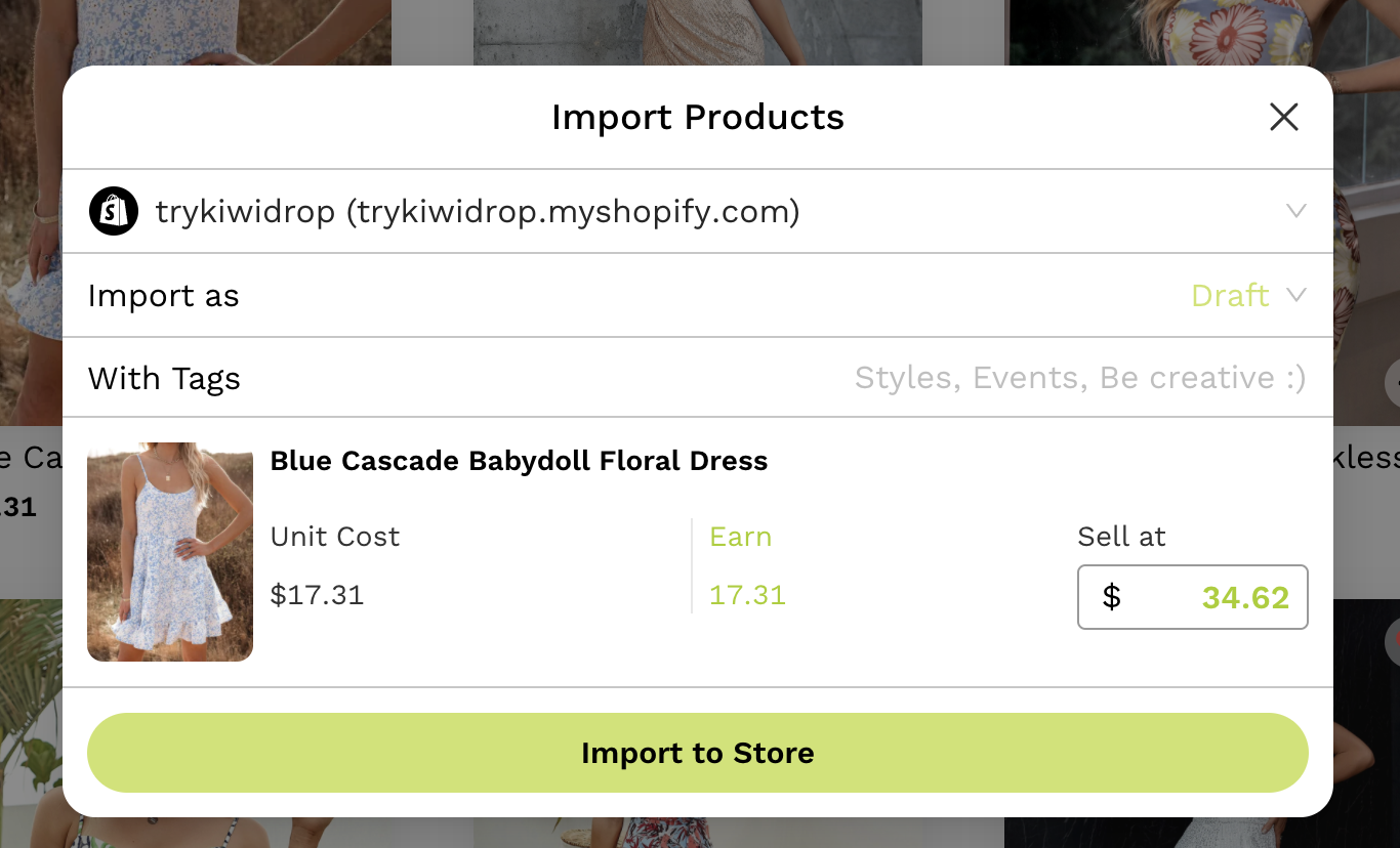 Importing items to your store – Kiwidrop